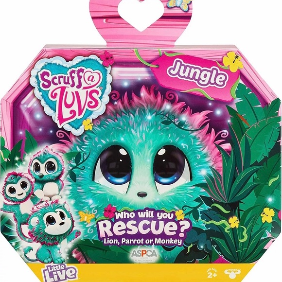 Moose | Toys | Scruff A Luvs Little Live Pet Jungle Edition | Poshmark